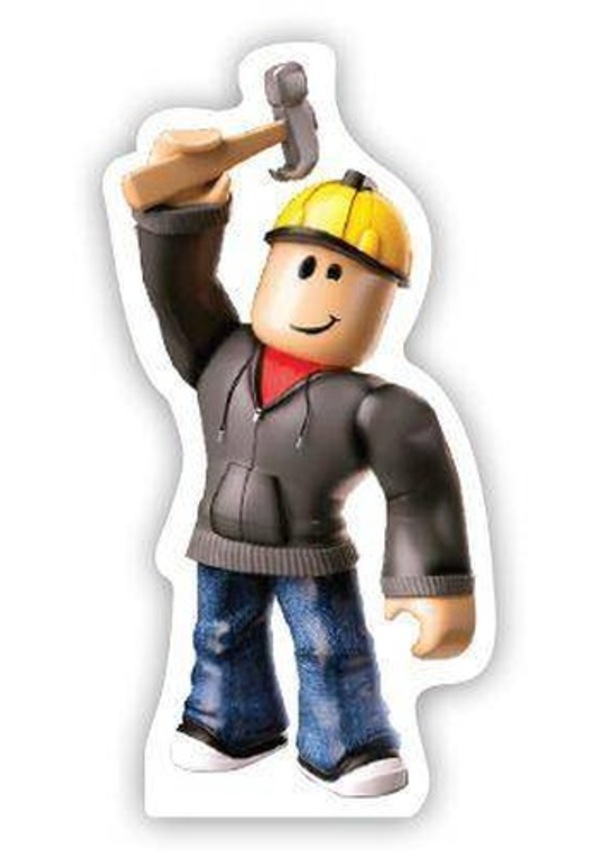 Roblox Ayaklı Pano Builderman 35x17 Cm Fiyatları ve Özellikleri
