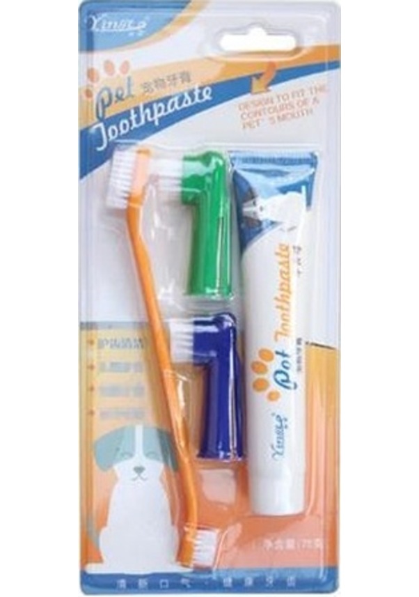Yingte Köpekler İçin Diş Fırçası ve Macun Seti 4'lü Fiyatları ve ...