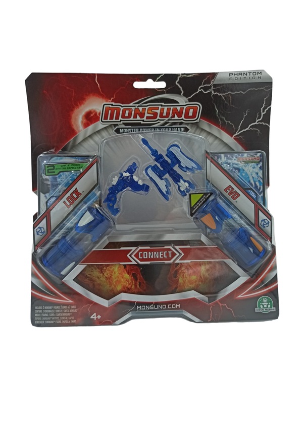 Monsuno Lock, Evo 2 Tüp 2 Kart 2 Figür Lisanslı Monsuno Oyuncak ...