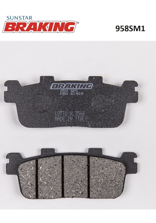 Yarı Metalik Arka Fren Balatası / Yamaha / X-max / 400cc / Arka / 2013 ...