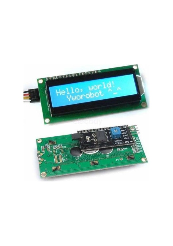 Lcd Ekran I2C 1602 Iıc Iı2C Modülü ile Arduino 16X02 I2C Modül Fiyatları ve Özellikleri