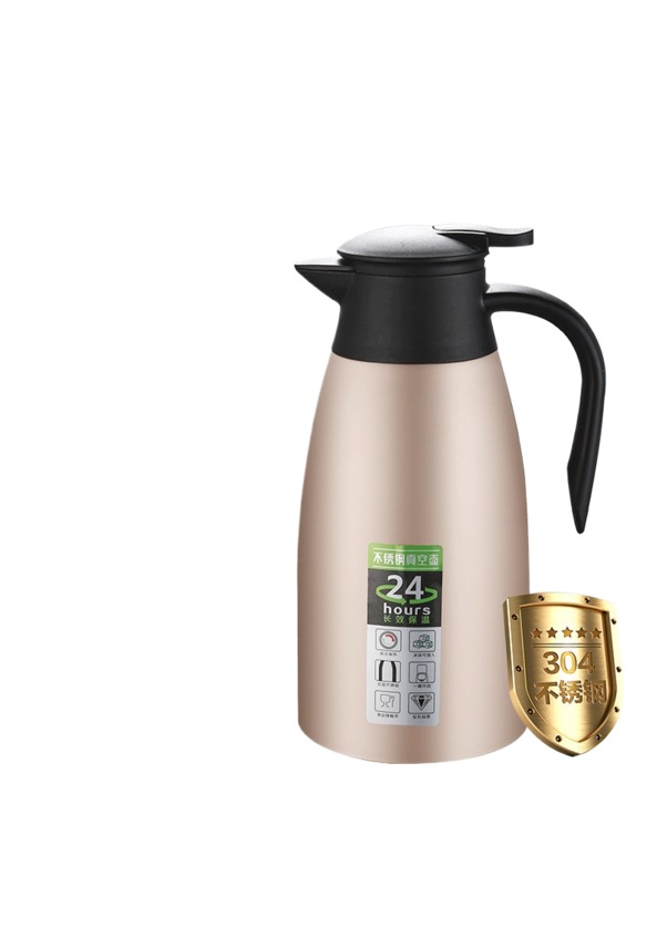 304 Paslanmaz Çelik Yalıtımlı Tencere Termos Şişesi 2.0l Vakumlu ...