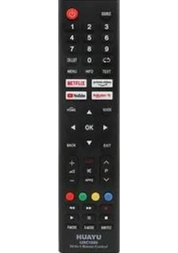 HUAYU KL URC1699 20 IN 1 NETFLIX- YOUTUBE- PRIME VIDEO TUŞLU UNIVERSAL LCD-LED TV KUMANDA ...