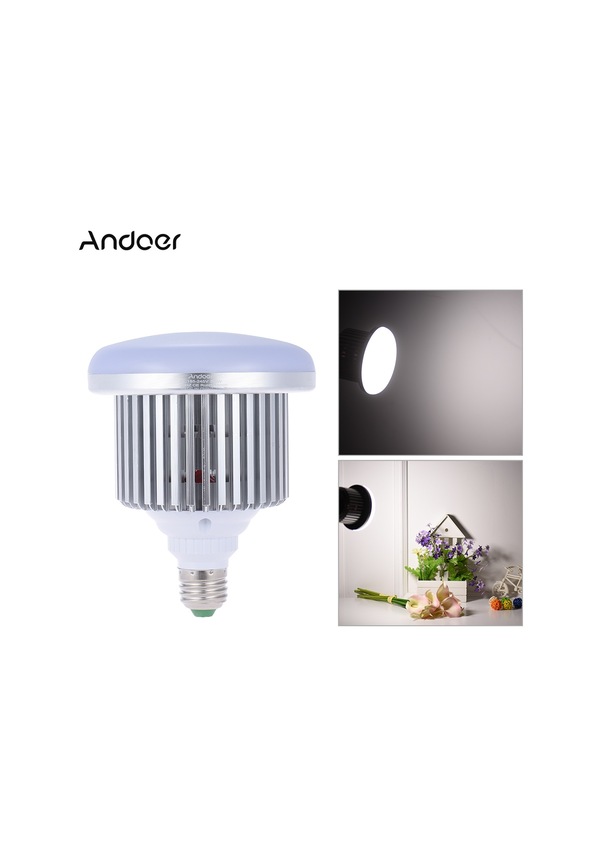Andoer 50w 5500k 72 Boncuk E27 Soket Fotoğraf Video Stüdyosu Sürekli Gün Işığı Doldu ...