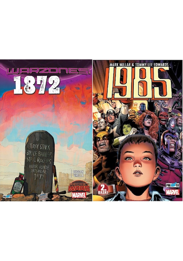Marvel 1872-1985 Çizgi Roman 2 Kitap Set Fiyatları ve Özellikleri