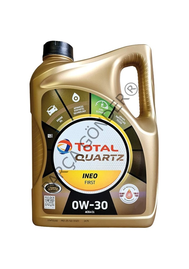 Total 0W30 Quartz Ineo First Euro6 Motor 4Lt. 190080528 Fiyatları ve ...