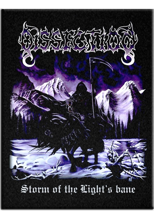 Dissection Storm of the Light's Bane Albüm Arma Sırt Peç Back Patch ...