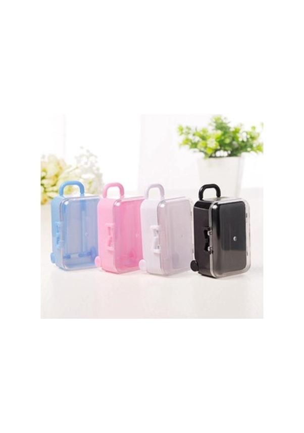 Zcjb Pembe Mini Rulo Seyahat Bavul Şeker Kutusu Kişilik Yaratıcı Düğün ...