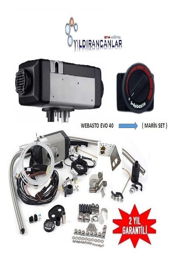 Webasto Evo 40 12v Marin Set Dijital Kontrol Panelli Fiyatları ve Özellikleri