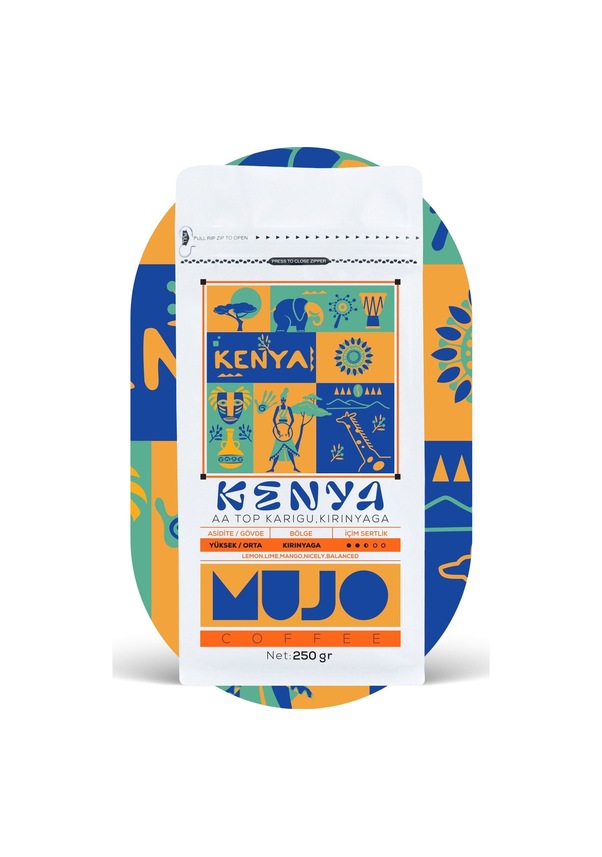 Kenya Aa Top Karigu, Kirinyaga Çekirdek Kahve-250gr-syphon Syphon ...