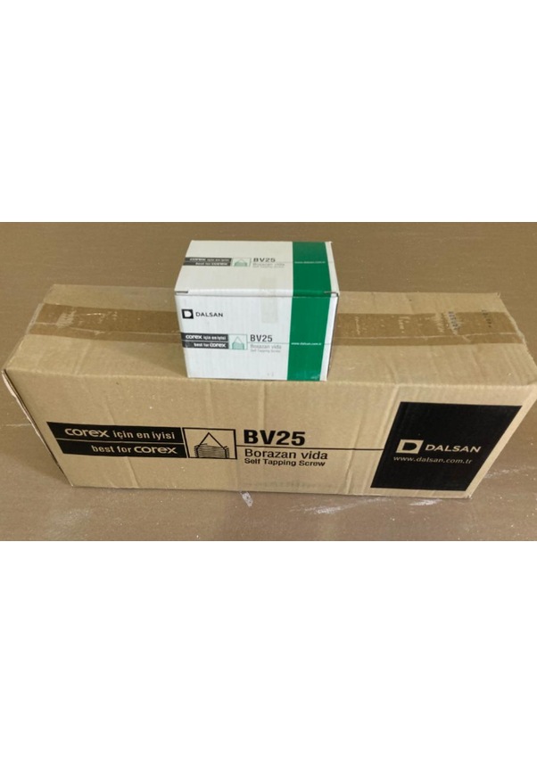 Dalsan Bv25 Borazan Vida (1000 Adet ) 10 Kutu Fiyatları ve Özellikleri