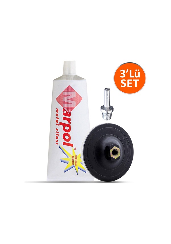 Metal Parlatma Cilası Pasta Cila Otomotiv Parlatıcı 200 Gr 3lü Se ...