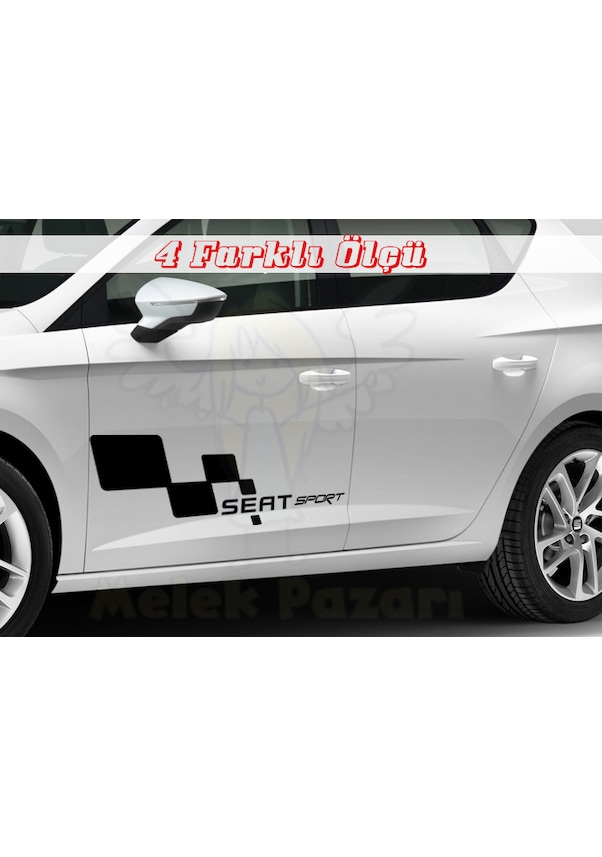 50 X 17,5 cm - Seat Sport Oto Yan Kapı Sticker. Araba Sticker Fiyatları ...