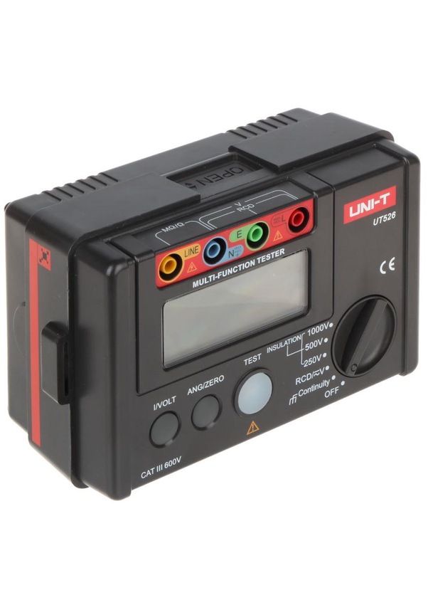 UNI-T UT 526 Kaçak Akım 1000V İzolasyon Test Cihazı RCD Tester UT526 ...