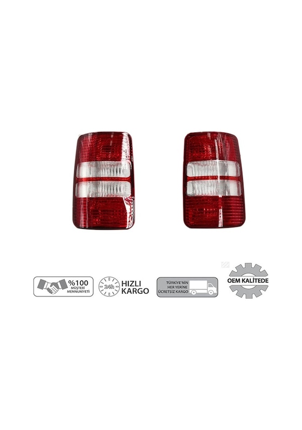Volkswagen Caddy Sağ Sol Arka Far Stop Lambası Takımı 2011-2014 ...