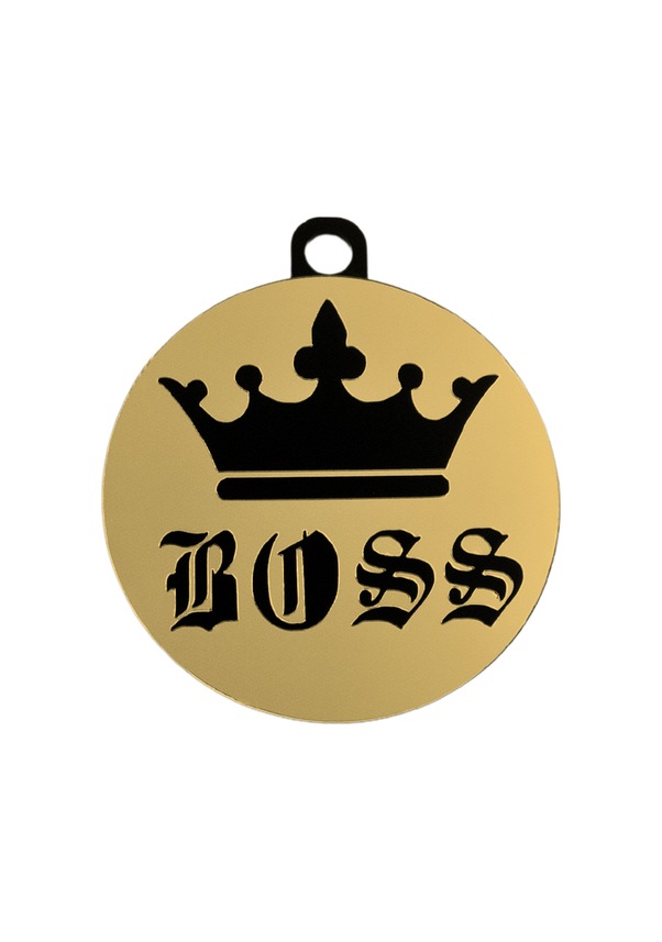 Patron Boss Kral Tacı Amblemi Vantuzlu Pleksi Cam Süsü Model-5 ...