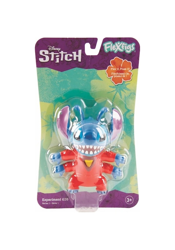 Orijinal Disney Flexfigs Stitch Experiment 626 Oyuncakları Figürleri ...