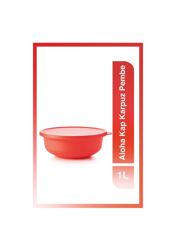 Tupperware Aloha Kap 1L Karpuz Pembe Fiyatları ve Özellikleri
