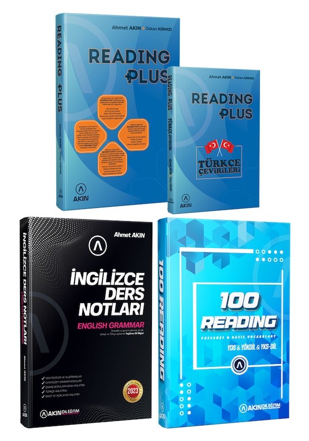 2023 Akın Dil Reading Plus+Akın Dil İngilizce Ders Notları+Akın Dil 100 Reading Fiyatları ve ...