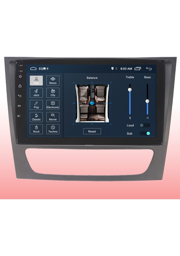 Mercedes W219 Android Carplay Navigasyon 2gb Ram+32gb Multimedya ...