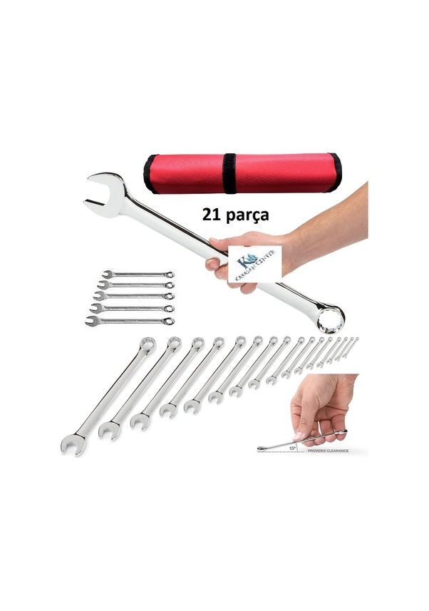Kayasan Anahtar Takımı 21 Parça Kombine Anahtar Seti Fiyatları ve ...