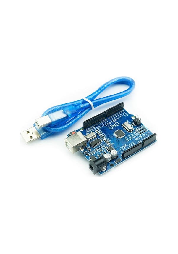 Arduino Uno R3 SMD CH340 Chip - Çift Kristal (USB Kablo Dahil ...
