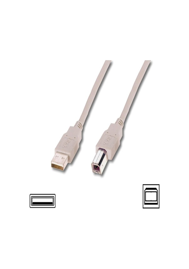 Digitus Ak-300102-030-E 3 0M Usb 2 0 Kablo Beyaz Fiyatları ve Özellikleri