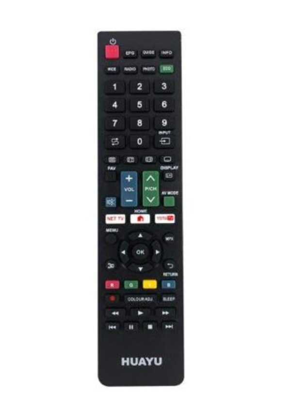HUAYU KL RM-SH1516 SHARP NETFLIX- YOUTUBE- PRIME VIDEO TUŞLU UNIVERSAL LCD-LED TV KUMANDA ...