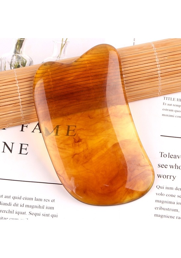 10 Adet Reçine Kazıma Levha Masaj Yüz Tendon Güzellik Salonu Turuncu ...