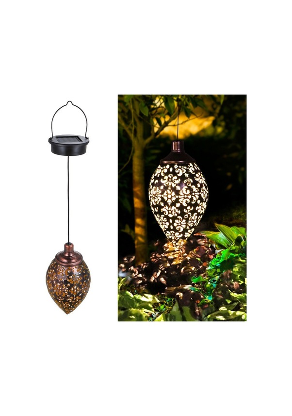 Gajeena Bahçe Ve Teras İçin Solar Enerjili Zeytin Desenli Dekoratif ...