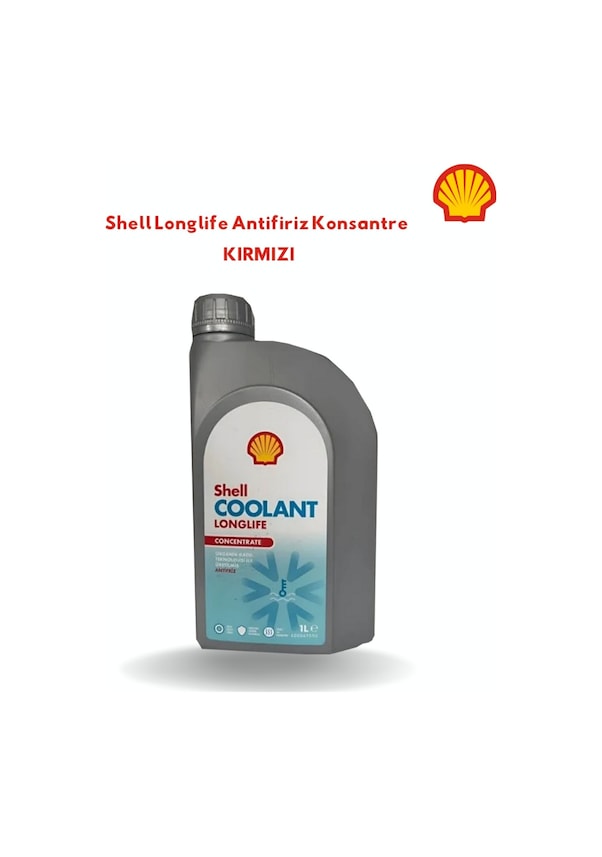 Shell Longlife Antifreeze Kırmızı 1 L Fiyatları ve Özellikleri