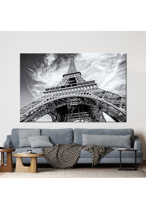 1 Parça Kanvas Tablo, Eyfel Tower Fotoğraf Baskısı Fiyatları ve Özellikleri