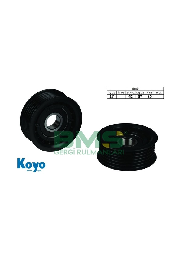 BMS 363 51856150 GERGİ RULMANI ALFA ROMEO-FIAT EGEA-JEEP RENEGADE ...