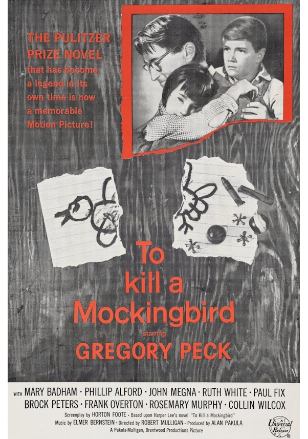 To Kill A Mockingbird 1962 2 Afiş - Poster Folyo - Afiş - Poster-8245 ...