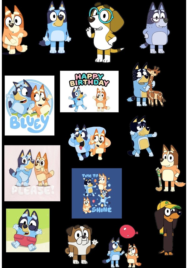 50 Adet Bluey Sticker Set Fiyatları ve Özellikleri