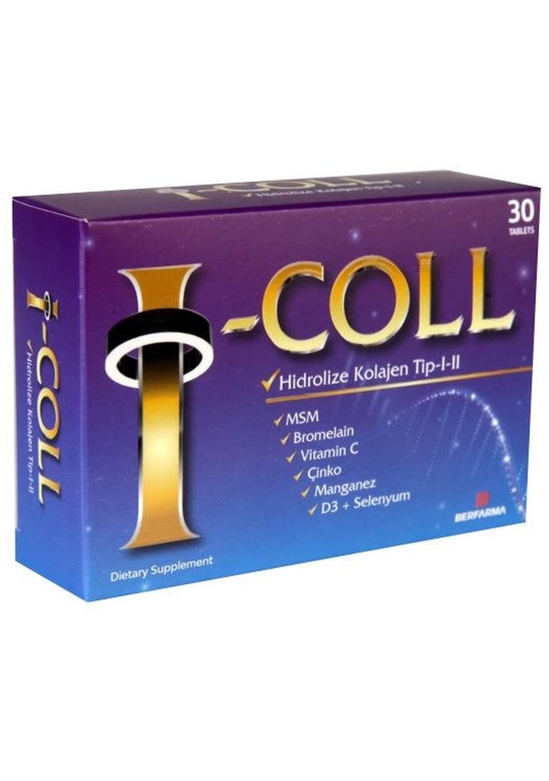 I-coll Hidrolize Kolajen 30 Tablet Fiyatları ve Özellikleri