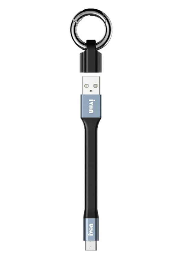 Ivon Ca90 3.1a Max Usb To Usb-c / Type-c Taşınır Veri Kablosu Çemberli ...