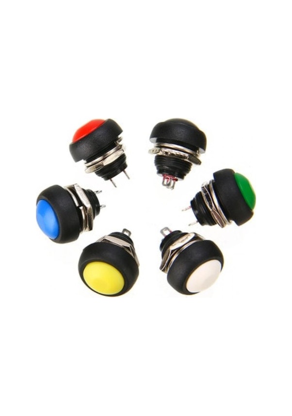 Push Buton 12Mm Siyah Fiyatları ve Özellikleri
