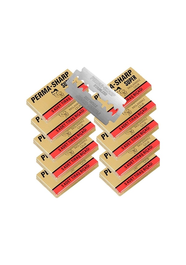 Gillette Perma-Sharp 5'li Traş Jileti 20 Paket Fiyatları ve Özellikleri