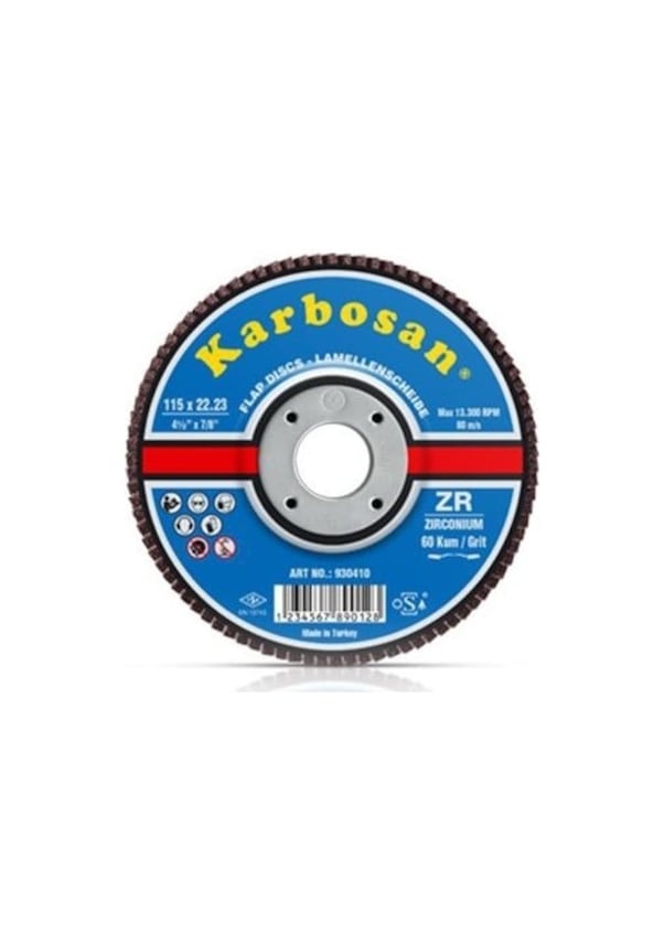 Karbosan Flap Disk 180 Zr 40 Kum Zirkonyum (10 ADET) Fiyatları ve ... Karbosan Flap Disk 180 Zr 40 Kum Zirkonyum (10 ADET) Fiyatları ve ...