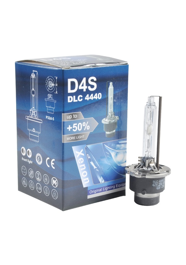Delco D4s 4300k %50 Fazla Işık Gün Işığı Oem Xenon Far Ampulü P32d 5 ...