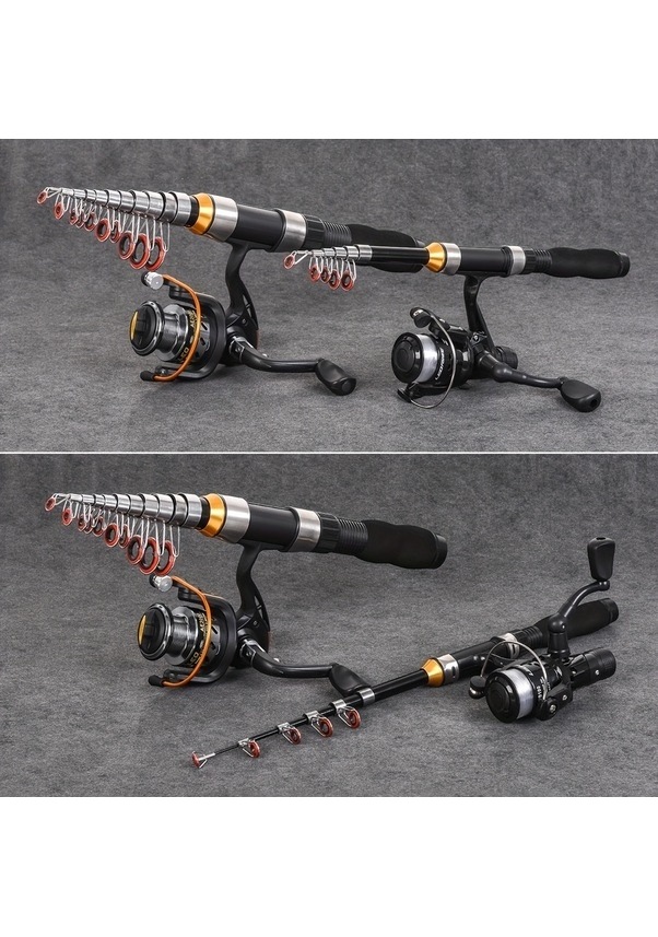 Yulong Leofıshıng Taşınabilir Teleskopik Mini Olta 2,3 M 7,55 Ft ...