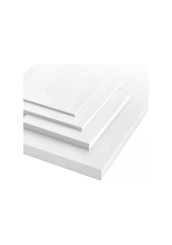 3mm Beyaz Dekota Levha PVC Foam Foreks Levha Maket Malzemesi 10 X 10Cm ...