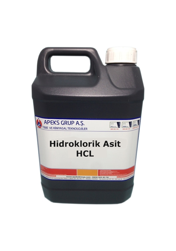 Hidroklorik Asit - Hcl % 30-32 - 5 Kg Fiyatları ve Özellikleri