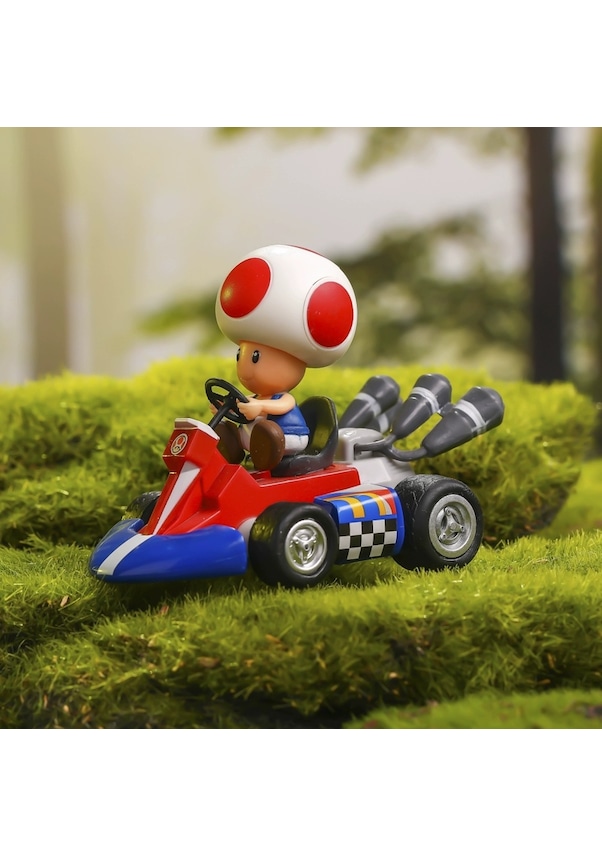 Super Mario El Yapımı Figür Oyuncak Motosiklet Çek Bırak Araba Model ...