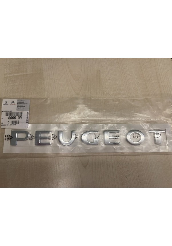Peugeot Partner Tepee, Peugeot Yazı Çift Bagaj Oem 8666.09 Fiyatları ve ...