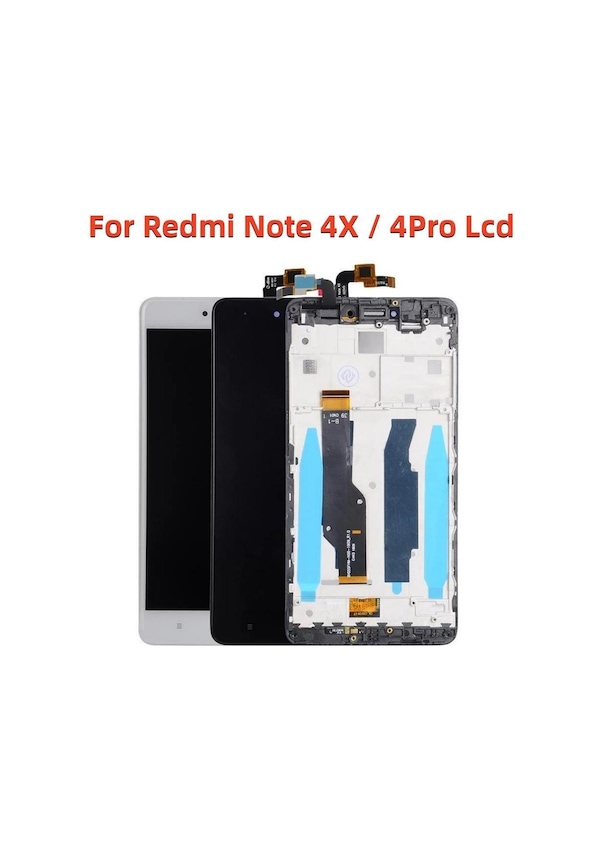 Xiaomi Redmi Note 4 Pro Lcd Ekran Dokunmatik Çıtalı Beyaz Fiyatları ve ...