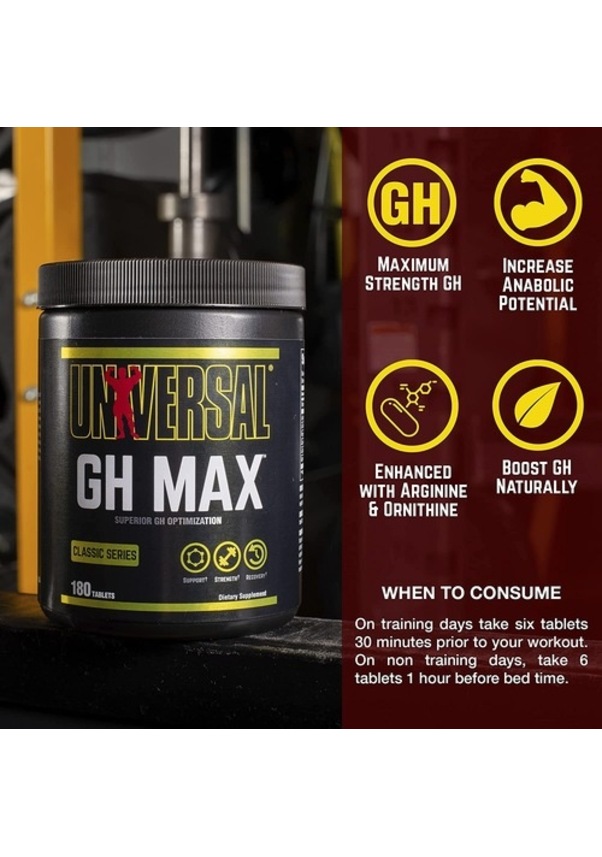 Universal Gh Max 180 Tablet Ghmax Fiyatları ve Özellikleri