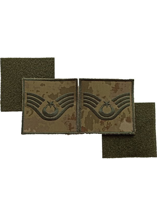 Astsubay Üstçavuş Rütbesi Kamuflaj Yeni Tip TSK Cırtlı Rütbe Fiyatları ...