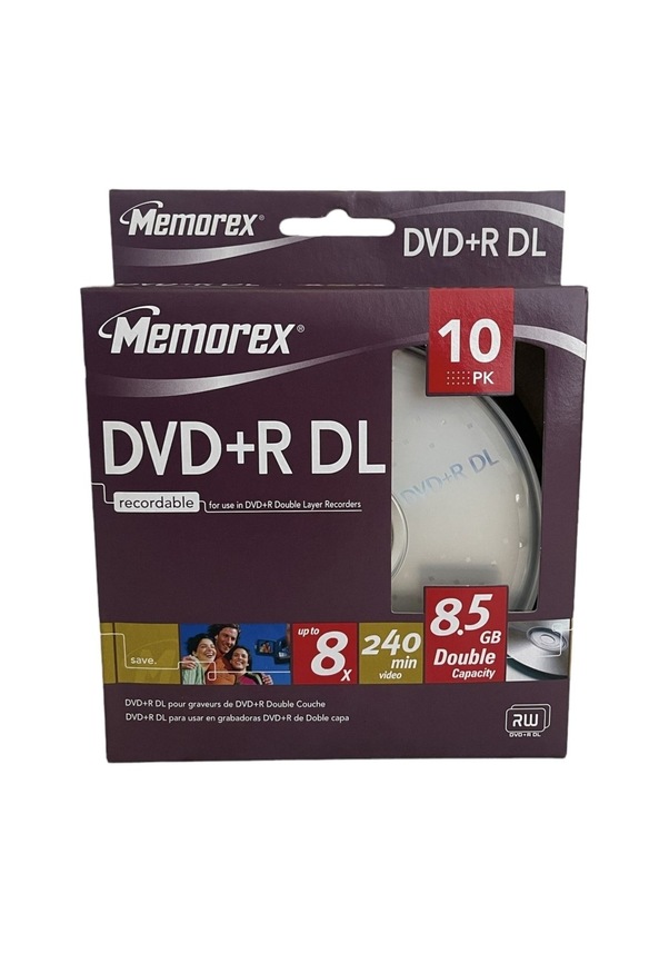 Memorex Dvd+r Dl Fiyatları ve Özellikleri